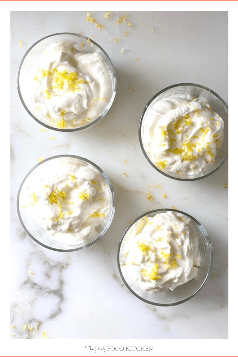 Classic Lemon Syllabub Dessert - The Family Food Kitchen