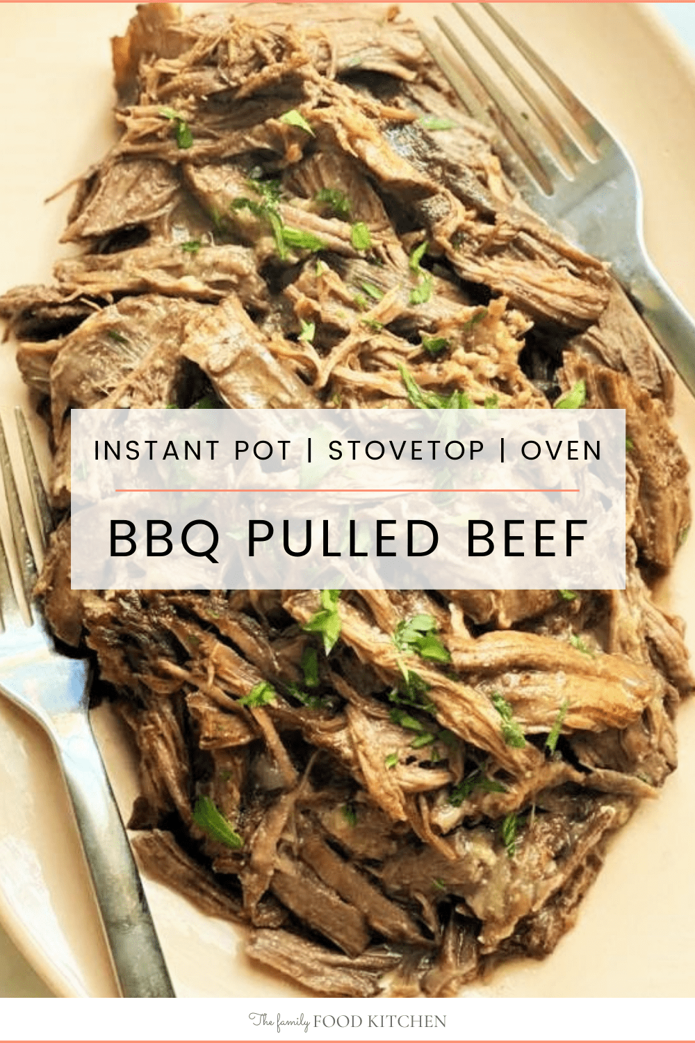 Shredded Beef Instant Pot Recipe - 5 Ingredients - The Family Food Kitchen