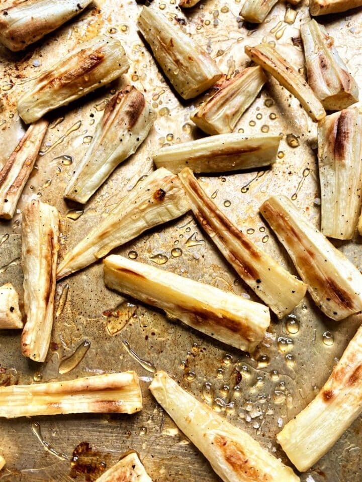 Honey Roasted Parsnips - The Family Food Kitchen