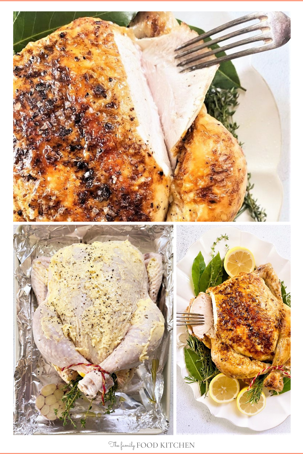 Roast Chicken for Christmas - The Family Food Kitchen