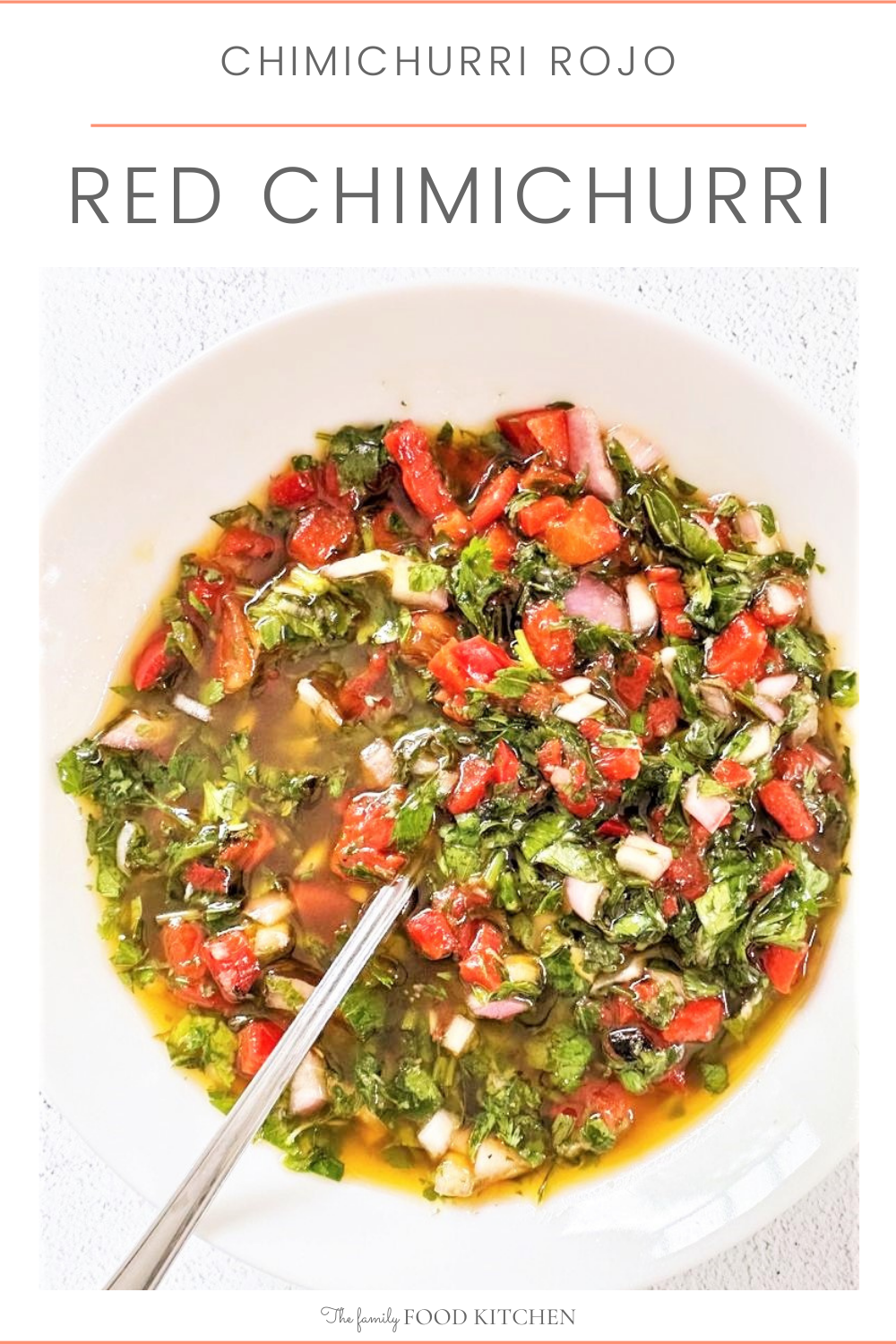 Easy Red Chimichurri Sauce Recipe