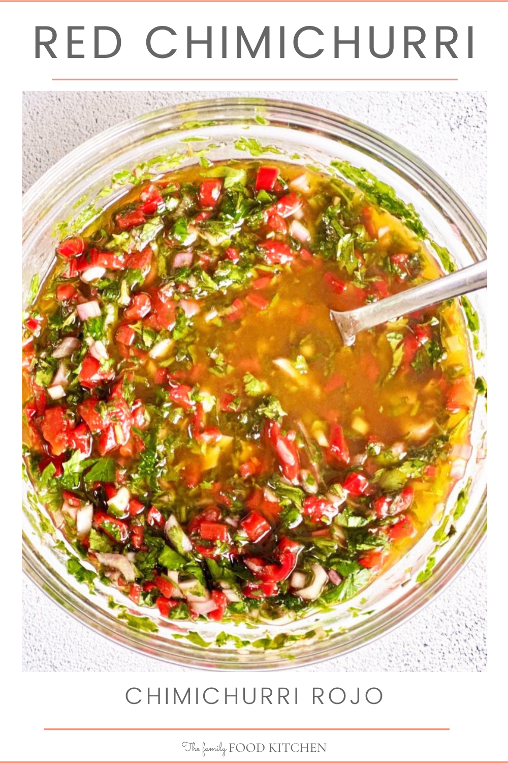 Easy Red Chimichurri Sauce Recipe