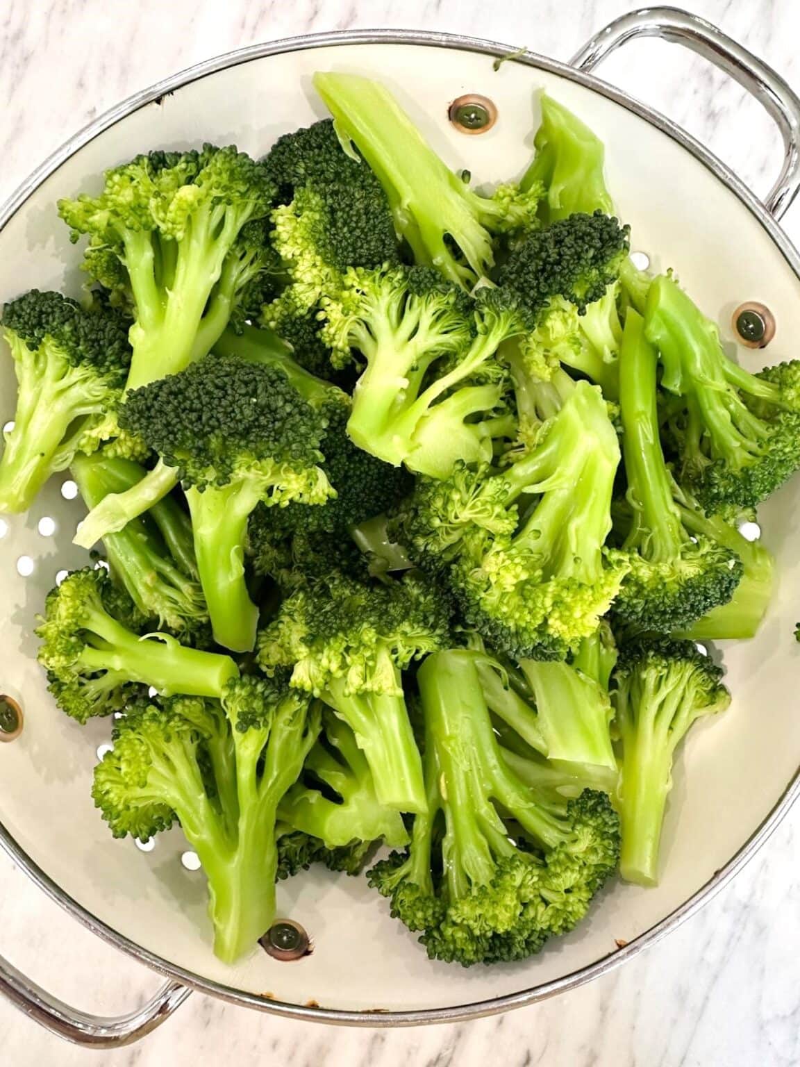 Smashed Broccoli with Parmesan
